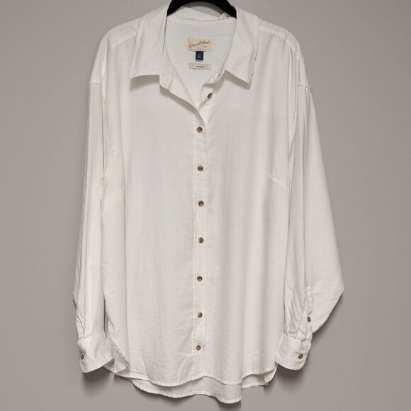 Universal Thread | Tops | Universalthread White Oversized Shirt | Poshmark